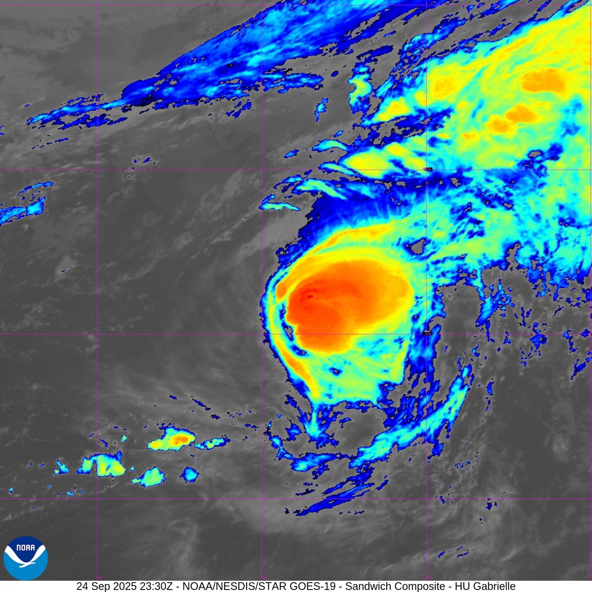 El huracán Gabrielle se aproxima a la Península Ibérica: España se prepara para la llegada de ...